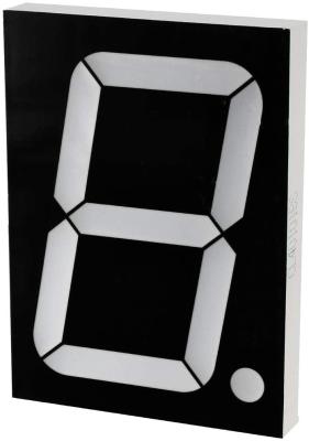 China Pantalla LED roja del segmento los 4in del pedazo 7 del Pin 1 del ODM 10 para interior en venta