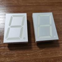 China 1.5 Inch Common Anode White 7 Segment LED Module Display for sale