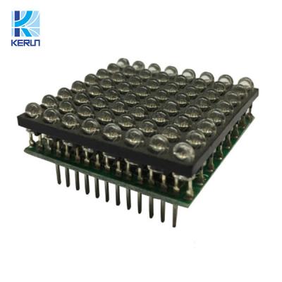 中国 ROHS単一の二重色8x8のドット マトリクスのすくい37.9x37.9mmをLED表示 販売のため