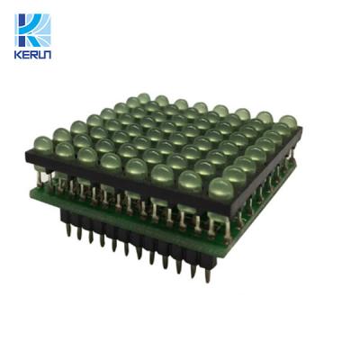 中国 ROHS単一の二重色8x8のドット マトリクスのすくい37.9x37.9mmをLED表示 販売のため
