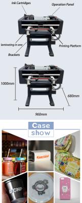 China UV DTF-drukmachine 60 cm rollenprinter met lamineerder AB-filmprinter alles in één voor etiketten Te koop