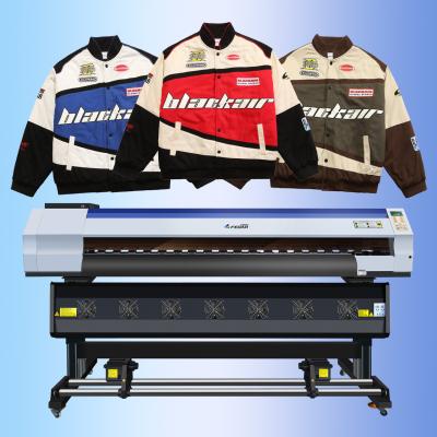 Cina Textile Sublimation Machine Printer1.9m Large Format For Mass Textile Fabrics 2 Pass Speed 105m²/h in vendita