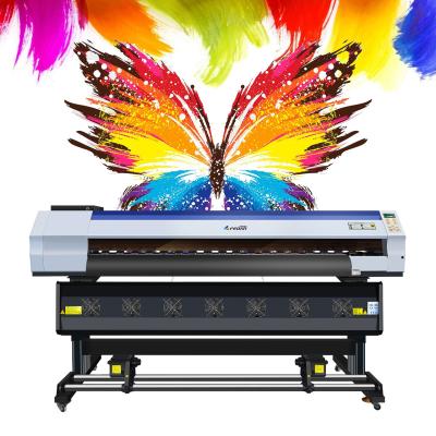 Cina Textile Sublimation Machine Printer1.9m Large Format For Mass Textile Fabrics 2 Pass Speed 105m²/h in vendita