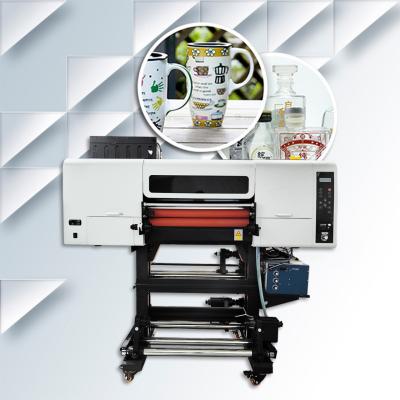 China Best Price UV DTF Printer 30 Cm Imprimante Ab Film 3 I3200 Koppen 60cm All In One Roll To Roll UV DTF Printer Met Lamina Te koop