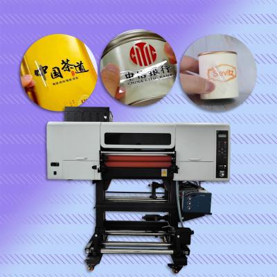China Impressore UV DTF da rotolare a rotolare Impressore UV per coppe adesivo for sale