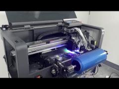 Multicolor A3 30cm UV DTF Machine direct to film with 3 printheads for mental/plastic/geramic surface