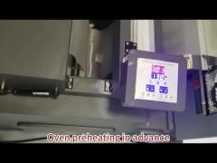 30Cm 2 Head Dtf Printer With I3200A1 head and Powder Shaking Machine Printer