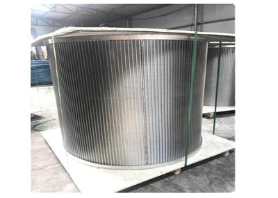 Cina acciaio inossidabile 316 degli elementi filtranti dell'acqua del cavo dell'involucro della scanalatura 1*2mm di 0.65mm in vendita