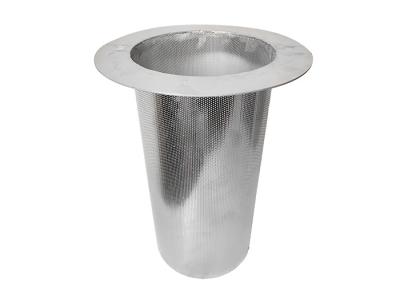 Cina filtro del filtro a maglia di spessore del foro 2mm di 3mm con l'argento della flangia in vendita