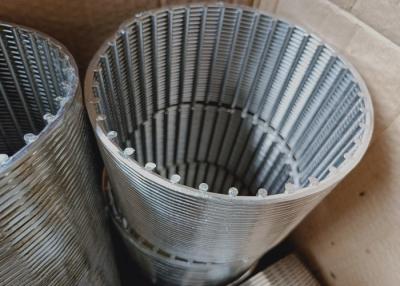 China Städtisches Keil-Draht-Filtersieb 304L der Wasser-Vorbehandlungs-4x7mm zu verkaufen