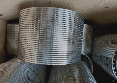 China Städtisches Keil-Draht-Filtersieb 304L der Wasser-Vorbehandlungs-4x7mm zu verkaufen