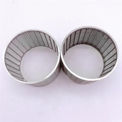 Cina acciaio inossidabile 316l 904l Johnson Wedge Wire Screens della scanalatura di 0.02mm in vendita