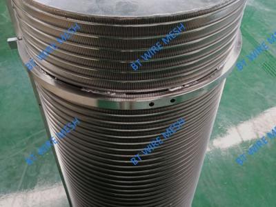 Cina 300 acciaio inossidabile del filtro a sipario del cavo del cuneo del micron 316l in vendita