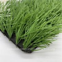 China PE Artificial Football Pitches 10500 Density UV Resistant Grass Type for sale