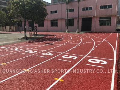 China Customizable Full Polyurethane Rubber Running Track Surface for Outdoor Facilities Low Maintenance Full PU Synthetic Track for Sports Facilities for sale