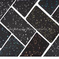China Environmental Friendly Gym Rubber Mat Indoor Waterproof Floor Tiles Type for sale