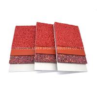 China Shockproof Custom Sandwich System Running Track Integrated Rubber Mats Type for sale