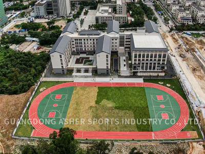 China Pista de carreras prefabricada con 157,6% de alargamiento for sale