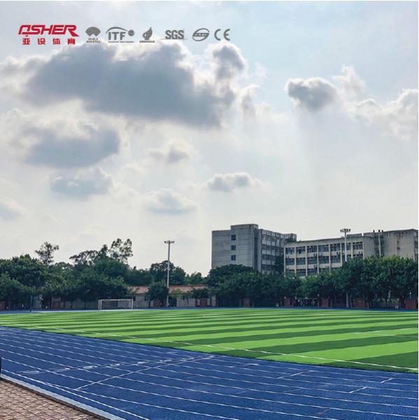 WA Certificated High flexibility Tartan running Track Customized For Projects