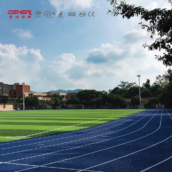 WA Certificated High flexibility Tartan running Track Customized For Projects
