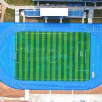 China Low Maintenance Integrated Running Track With Shock Absorption for sale