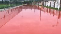 China High Glue Content Polyurethane Athletic Track Full-PU Material For Cement Concrete Base for sale