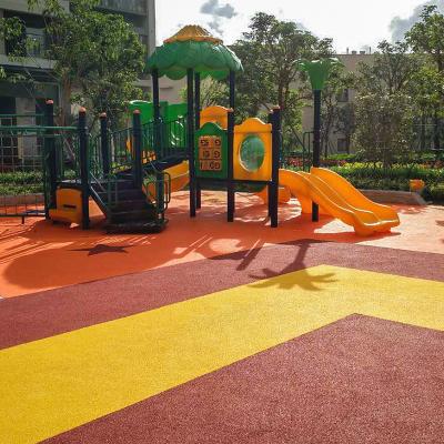 중국 합성 고무 달리기 트랙 모든 날씨 경사 저항성 다채로운 바닥 설치가 쉬운 판매용