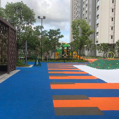 중국 맞춤형 두께 EPDM 고무 달리기 트랙 날씨 및 UV 저항성 설치가 쉽다 다양한 색상 판매용