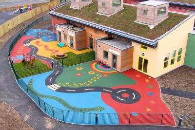 China Custom EPDM Rubber Running Track Customized Surface Color UV And Weather Resistant for sale