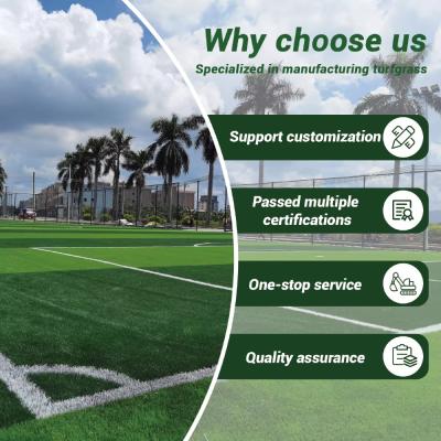 China Soccer Simulated Grass Carpet PP Material Artificial Grass Imitation Turf Soccer Synthetic Lawn Football Turf System Football Grass Design for sale