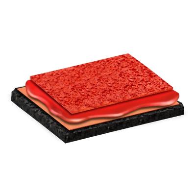 Китай Долговечное покрытие беговой дорожки типа «сэндвич» с длительным сроком службы продается