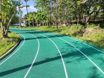 China Professional Porous Spray Coat Running Track Construction New Jersey Engineering Contractor Turnkey for sale