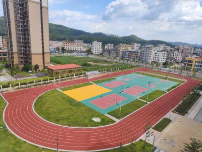 China All Weather Permeable Running Track Fast Drying No Puddles Stormwater Management System for sale