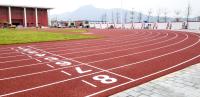 China Custom Color Running Track Turnkey Branding Solution Bespoke Team Design Personalized Surface for sale
