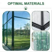 China Turnkey Super Panoramic Padel Court Construction Service Engineering Design Support for sale