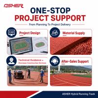 China Outdoor Running Track Installation For Training Centers for sale
