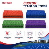 China Outdoor Running Track Installation For Training Centers for sale