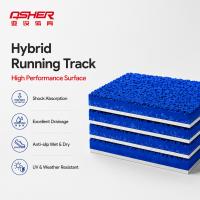 China Hybrid PU Running Track Material Supplier Solution With Project Based Construction For Contractor Procurement Samples Documents And Technical Communication for sale