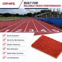 China Hybrid PU Running Track Material Supplier Solution With Project Based Construction For Contractor Procurement Samples Documents And Technical Communication for sale