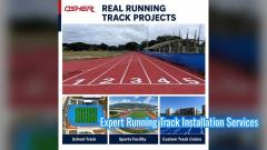 Professional Synthetic Running Track Installation Services