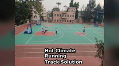 Prefab Running Track for Hot Humid Climates ASEAN