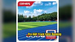 Pro IAAF Running Track High Shock Absorption Surface
