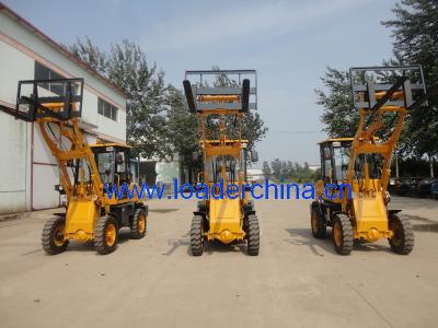 China small loader/front end loader/CE wheel loaders with bucket capacity:0.6t/0.3cbm for sale