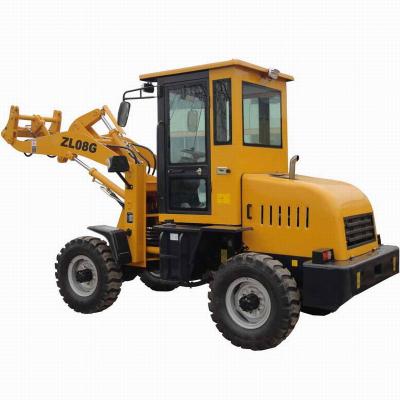 China 0.8T compact loader ZL08G for sale