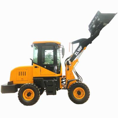 China 1.0T front end loader with pallet fork for sale