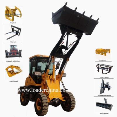 China sugar cane loader with 1t bucket capacity for sale