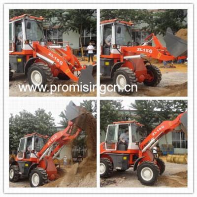 China small loader ZL15G with rated load:1500kg for sale