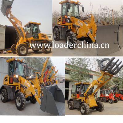 China 4WD 1.5T wheel loader ZL15F with optional accessories for sale
