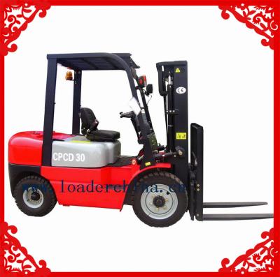 China 3T diesel Forklift truck CPCD30 for sale