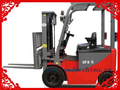 China 1.5T Battery Forklift Truck CPD15 for sale